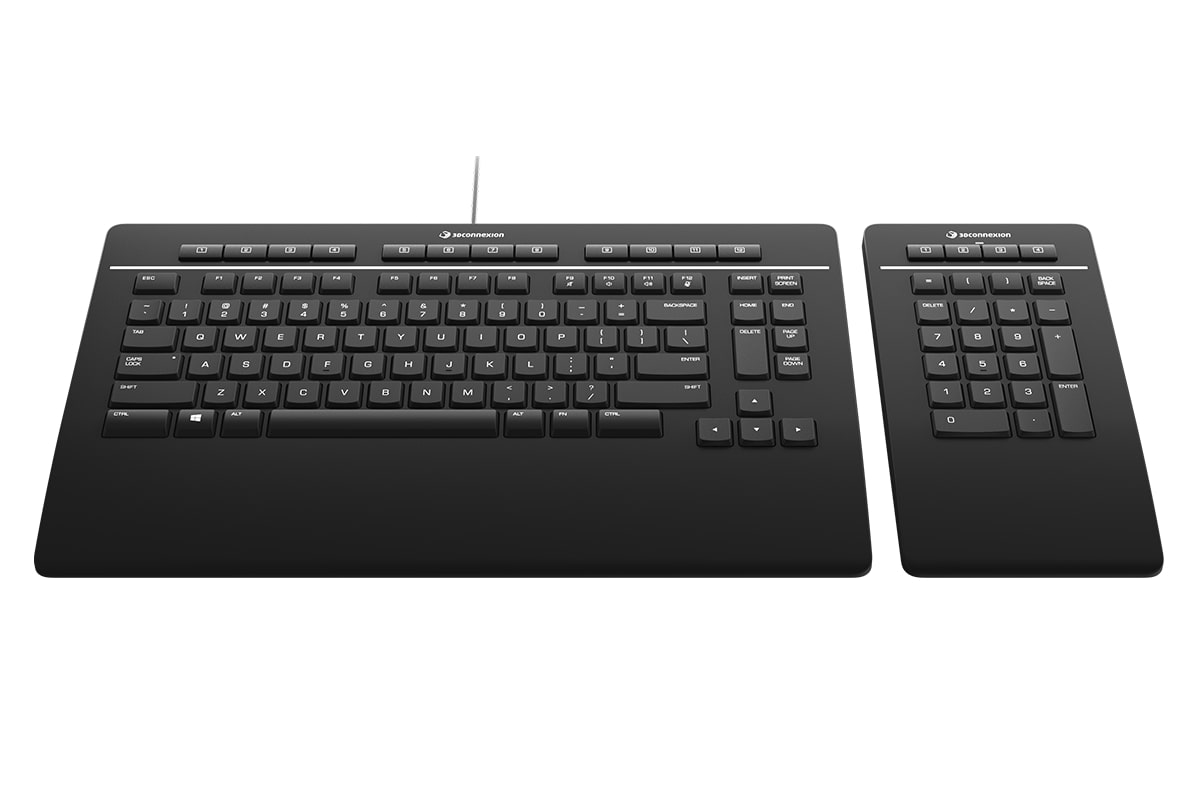 3Dconnexion CadMouse Pro Wireless Left - Digital3d.com.au